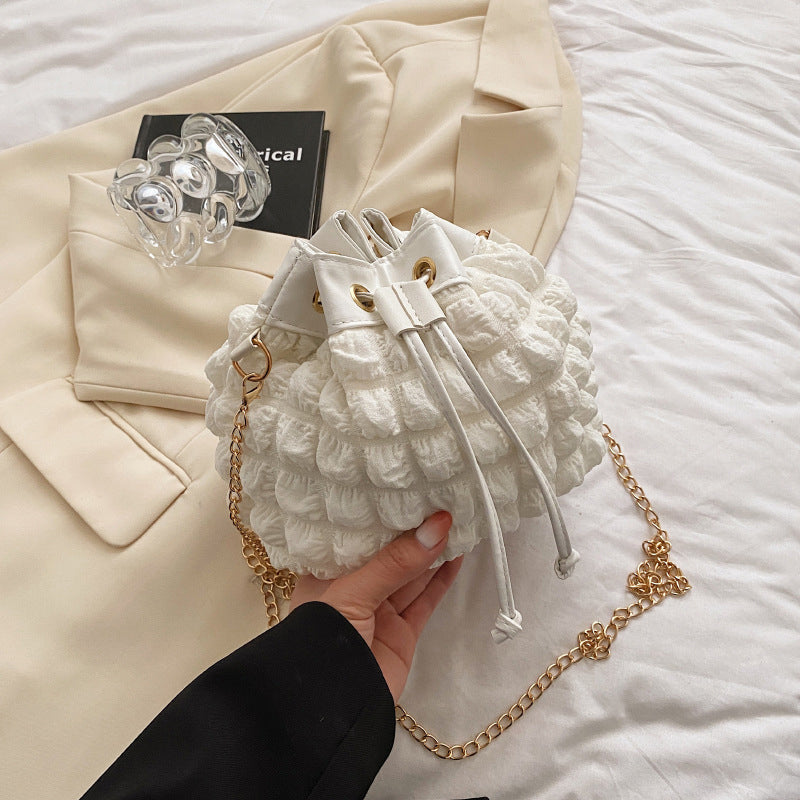 Sweet Daily Solid Draw String Chains Bags – Selfyy
